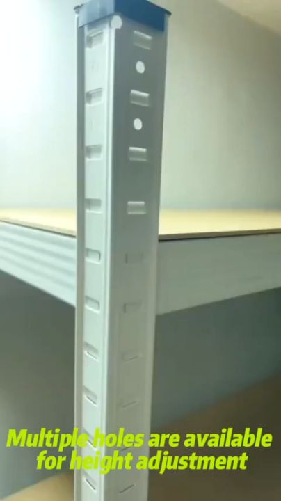 King Adjustable 4/5 Tier Metal Shelf Rack Storage Rack Boltless Rack ...