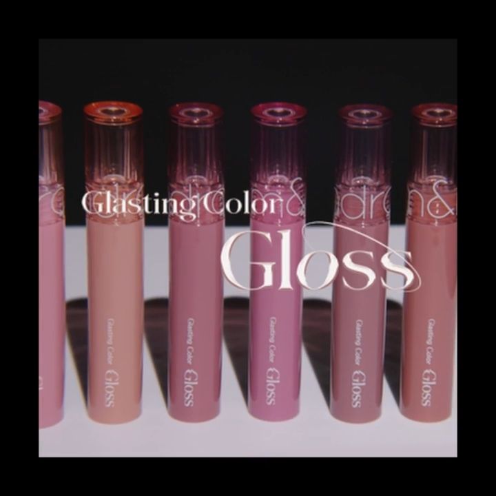 [rom&nd official] rom&nd Glasting Color Gloss 4g (6 Colors) | Lazada.co.th