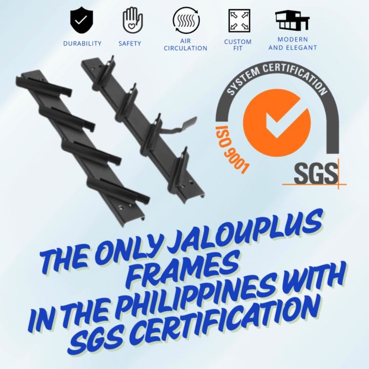 DOORMAX WHOLESALE Jalouplus Iron Powder Coated Steel Nylon Jalousie ...