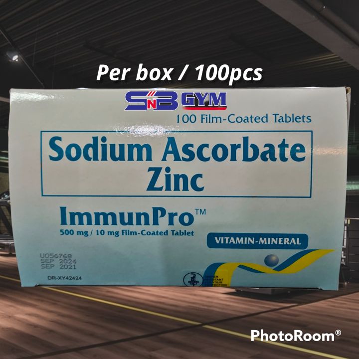 Immun Pro Sodium Ascorbate 500mg+ Zinc 100 caps. ImmunPro | Lazada PH