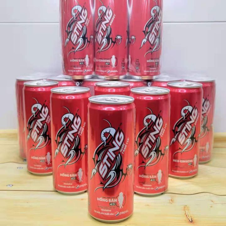 Nuoc Tang Luc Sting Dau - Energy Drink Red Gingseng 320ml | Lazada