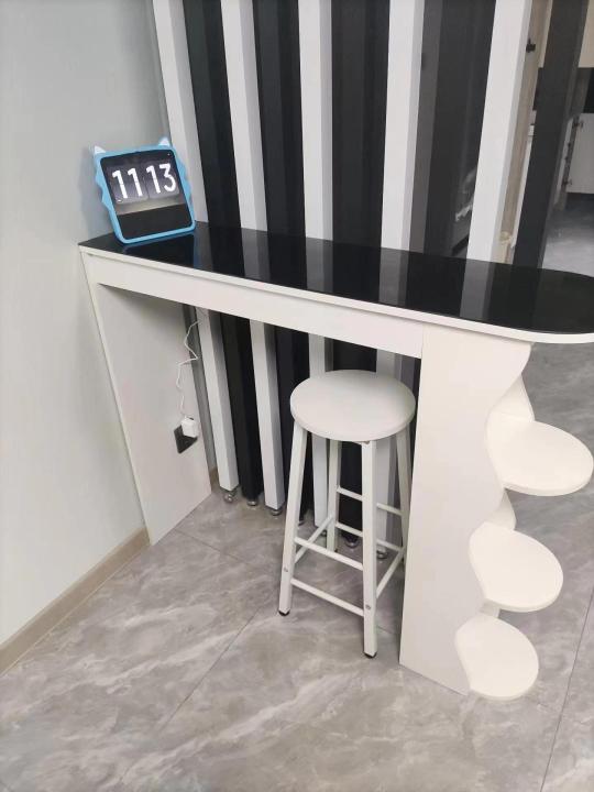 Mini Bar Table and Chairs Set 1 pc Bar Table and 2 pcs Bar Stool Bar ...