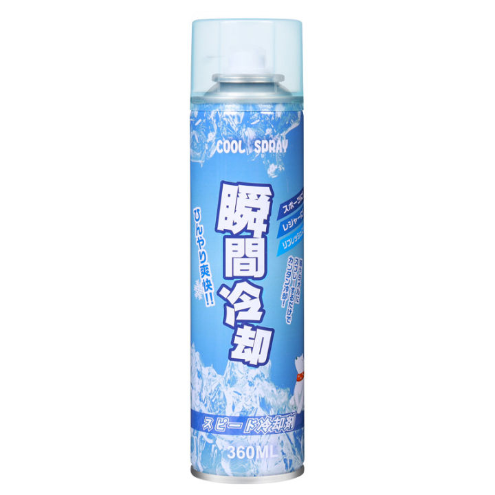 Japanese Cool Feeling Cooling Spray Summer Sports Car Military Training ...
