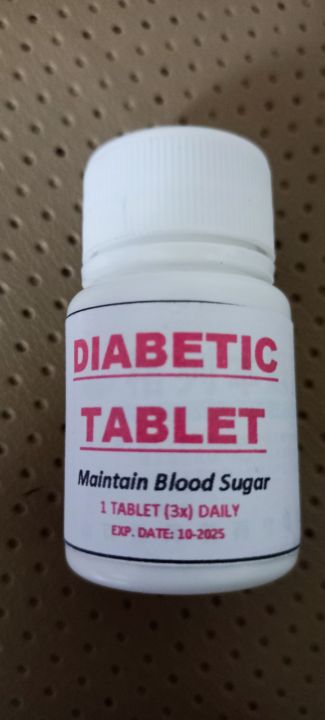 diabetic tablet 100table | Lazada PH