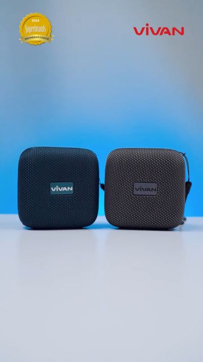 VIVAN Mini Speaker VS3 | IPX5 | Bluetooth 5.3 | TWS Connect | Playtime ...