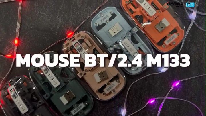 Maxx Mouse BT/2.4 M133 - เม้าส์ไร้สาย เชื่อมต่อบลูทูธ ต่อ USB ปรับ DPI ...
