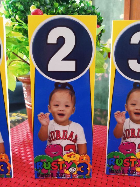 PARTY TABLE NUMBER STANDEE SINTRA BOARD minimum 3 pcs PER ORDER | Lazada PH