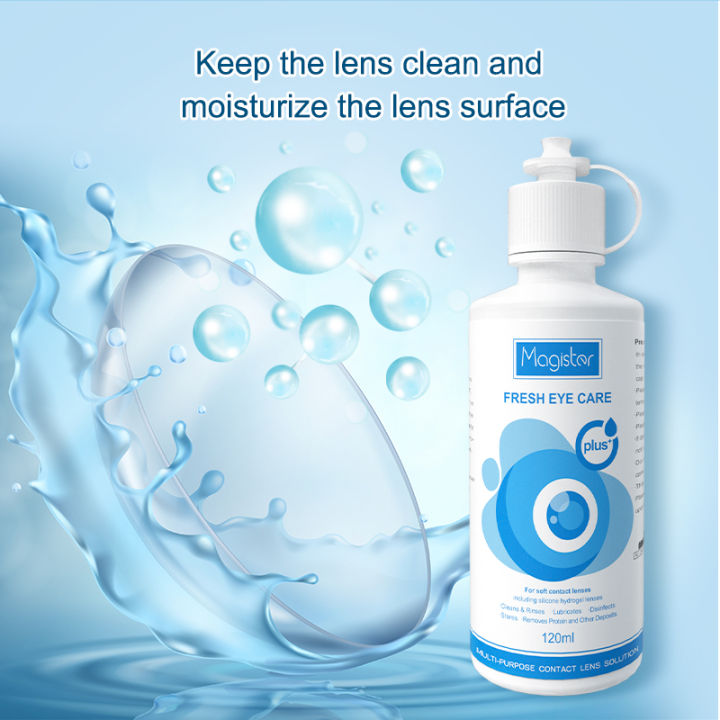 Contact Lens Solution Sale Set 5 in 1 Multi-purpose Contact Lens Solution 120 ml | Lazada PH
