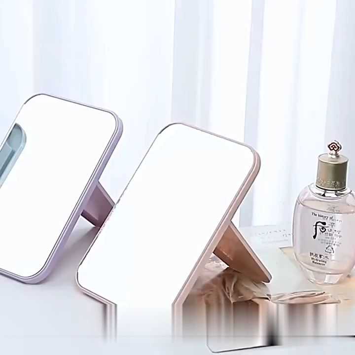 LD-K89 Kaca Rias Make Up Beauty Mirror Cermin Lipat Persegi Portable ...