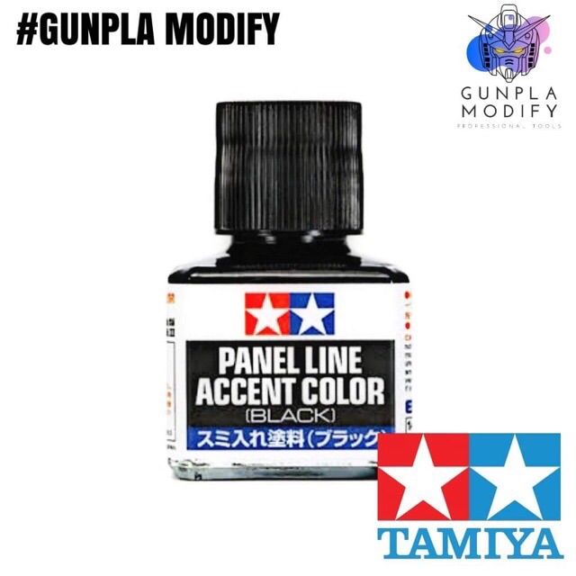 TAMIYA 87131 Panel Line Accent Color น้ำยาตัดเส้น Black 40 ml | Lazada ...