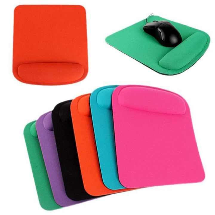 Mouse Pad Wrist Support EVA Ergonomic Mousepad Anime Solid Color ...