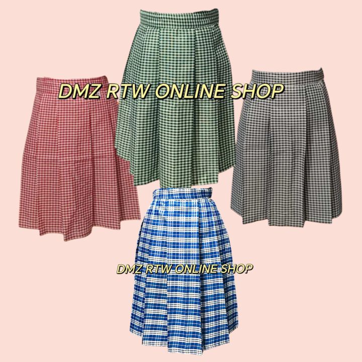 CHECKERED PALDA/SKIRT school uniform NO JUMPER | Lazada PH
