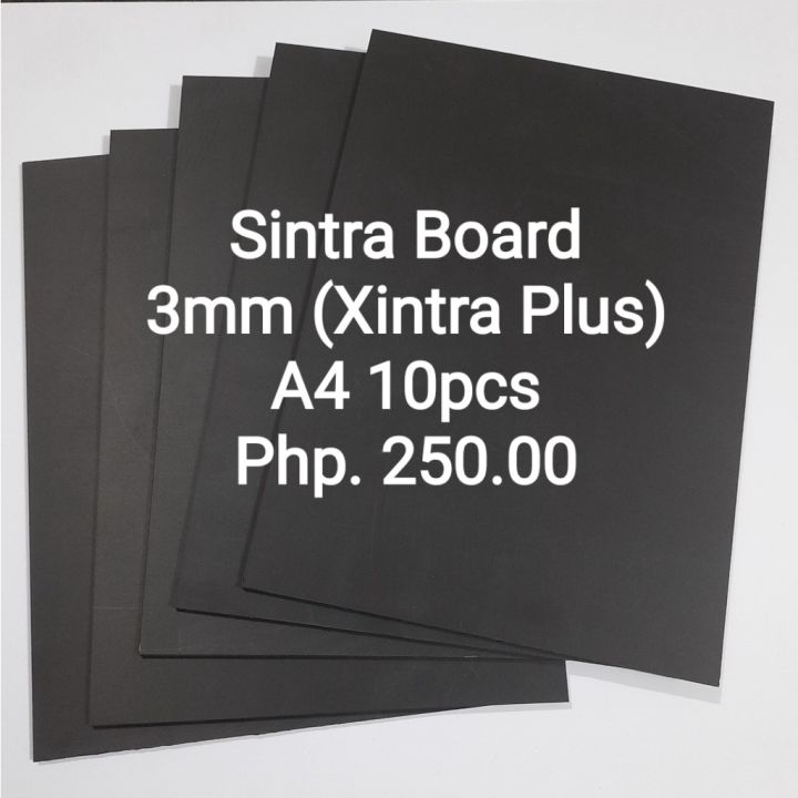 3mm Black Sintra Board xintra Plus A4 10pcs Lazada PH 3mm-black-sintra-board-xintra-plus-a4-10pcs-lazada-ph