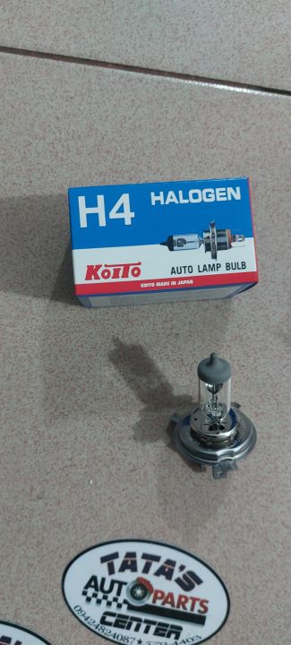 Halogen bulb H4 12v 100/90w koito brand made in japan | Lazada PH