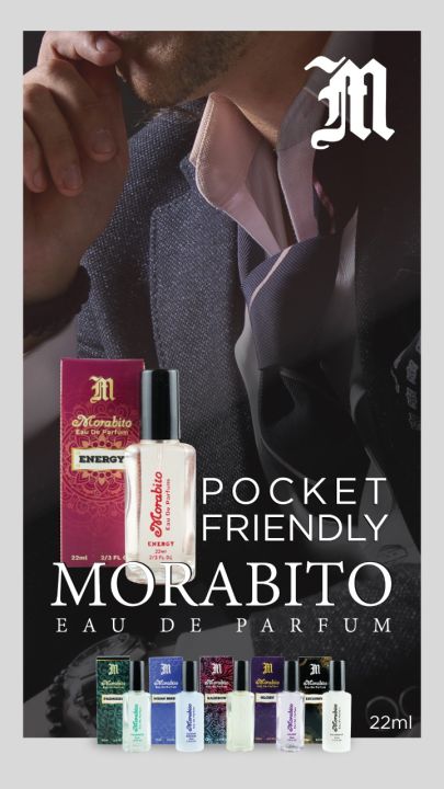 MORABITO EAU DE PARFUM ENERGY 22ML - PARFUM MORABITO MINI 22ML | Lazada ...