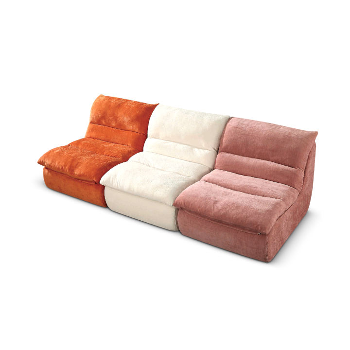 Modern Soft Compress Couch Modular Sectional Sofa Set Leisure Box Sofa ...