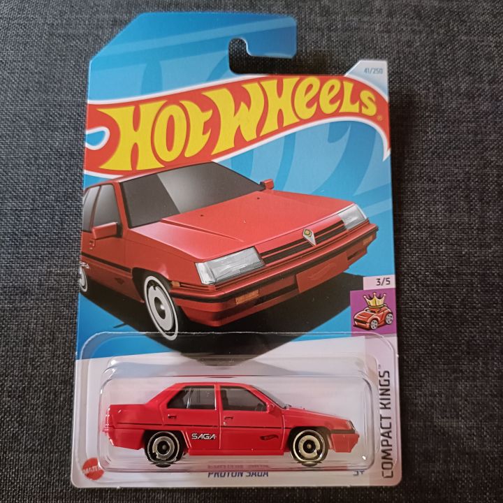 [oy toys] Hot Wheels Proton Saga | Lazada