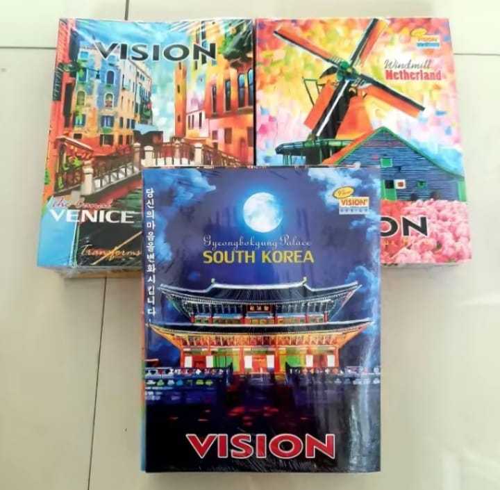 buku tulis vision 1 pak 10 pcs 38 lembar | Lazada Indonesia