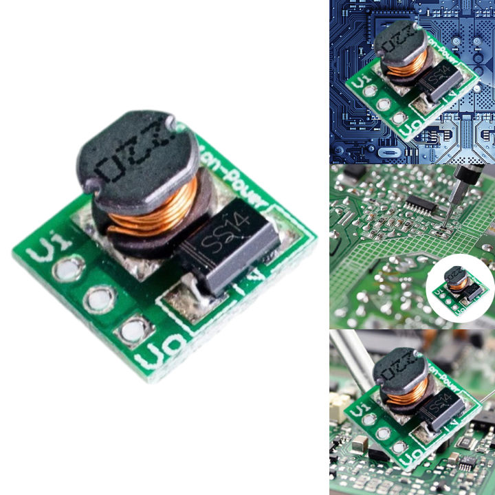 Mini DC DC Boost Voltage Module 1.5V 1.8V 2.5V 3V 3.3V 3.7V 4.2V To 5V ...