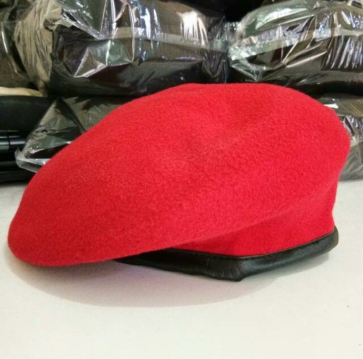 COD (BAYAR DI TEMPAT) BARET MERAH PRIMA / BARET TNI / BARET PEMUDA ...