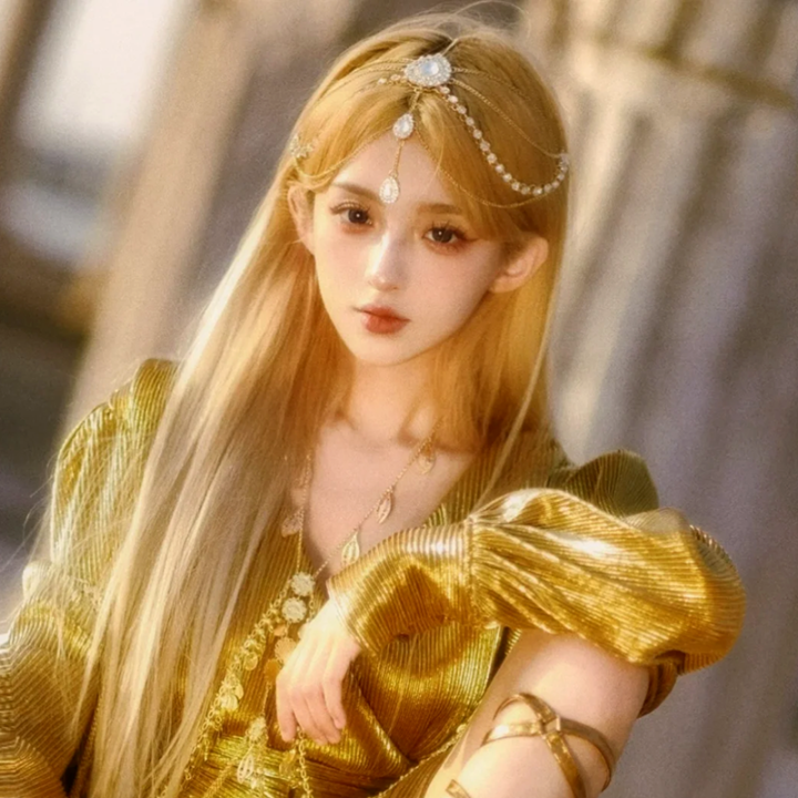 Aries Goddess Gem Tassel Forehead Chain Exotic Style Beauty Spot ...