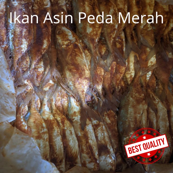 Ikan peda merah Asin kualitas super 1 kg | Lazada Indonesia