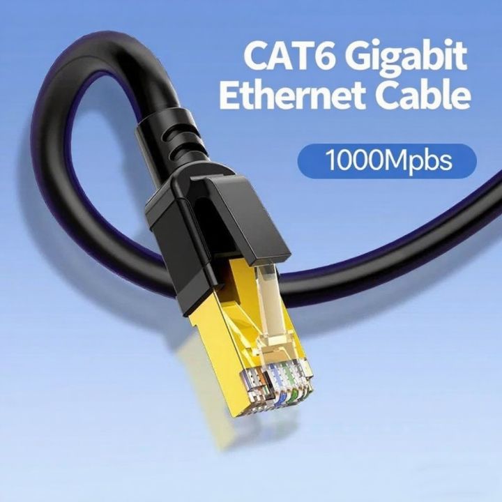 Cat 6 Ethernet Cable LAN Network Cat6 Rj45 Speed Network Cable 20Gbps ...