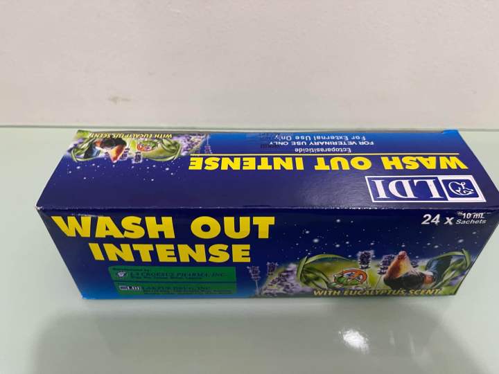 Wash Out Intense Shampoo 10ml (24 sachets) 1 BOX | Lazada PH