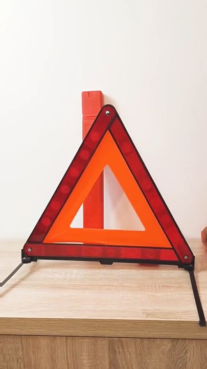 [COD/Ready Stock] Car Early Warning Device Triangle Sign Reflective ...