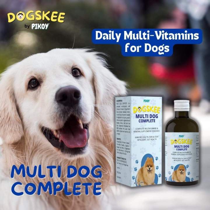 Dogskee by Pikoy Multivitamins Complete 120ML | Lazada PH