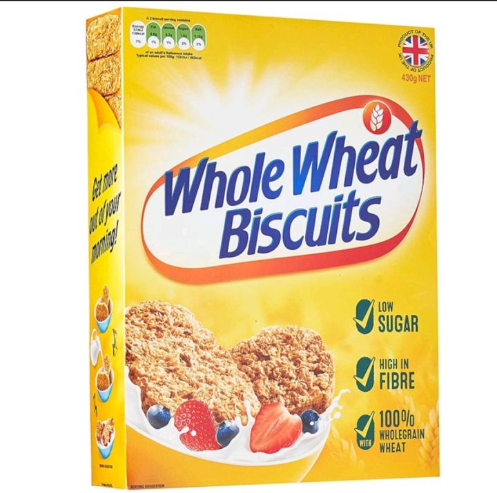 Whole Wheat Biscuit Cereal 430g. | Lazada.co.th