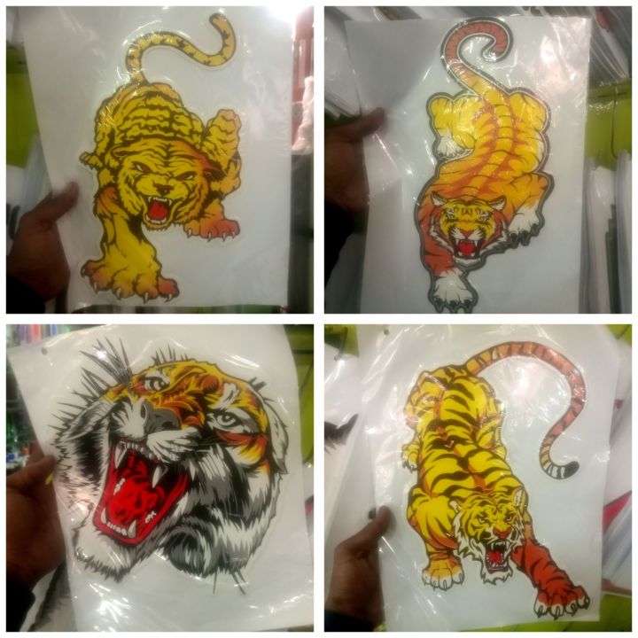 PROMO Stiker jumbo macan,stiker motor dan mobil ukuran besar | Lazada ...