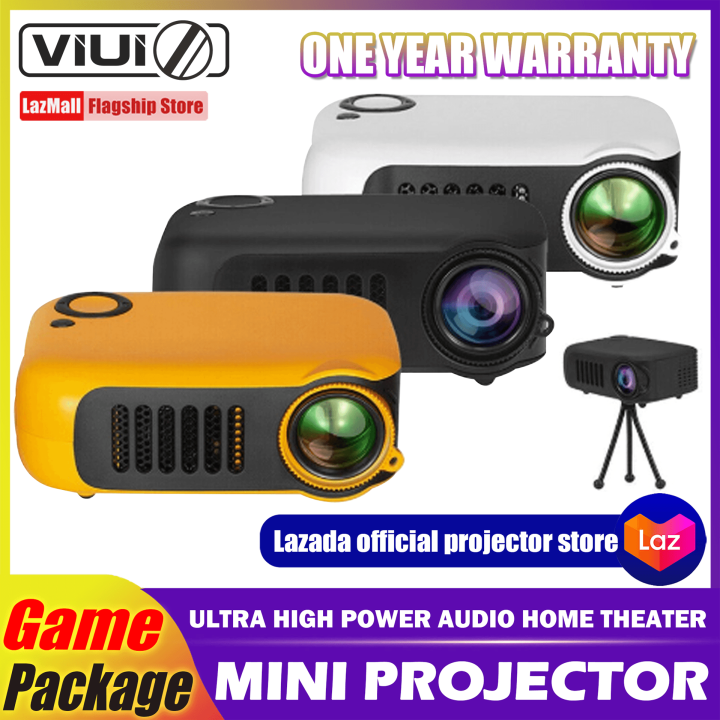 A2000 Mini Portable LED Projector HD 1080P Decoding is Suitable for ...