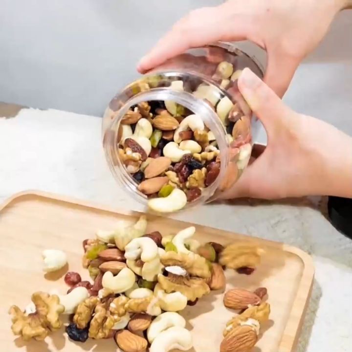 Canned super meal mixed nuts organic mixed nuts and dried fruits ...