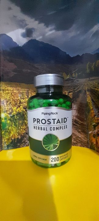Prostaid Herbal Prostate Complex 200 Capsules Saw Palmetto Pygeum
