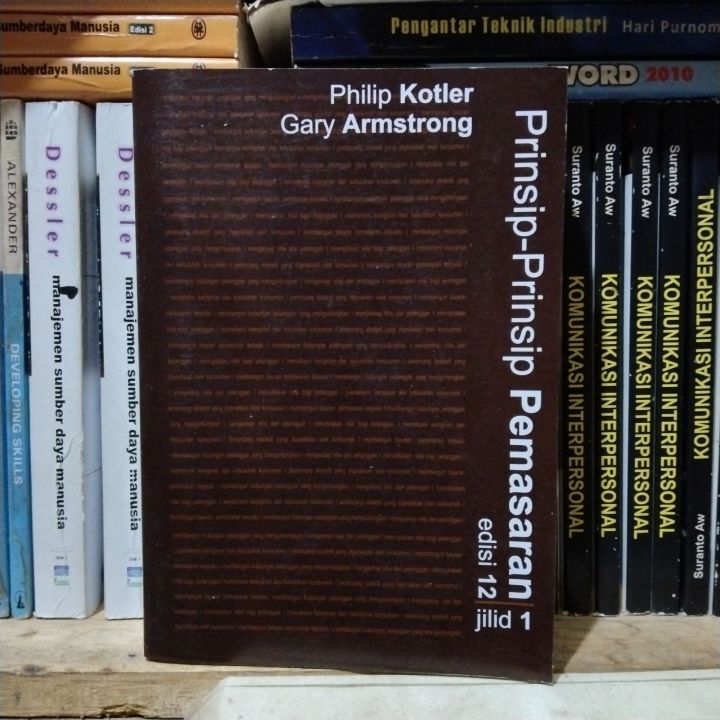Buku Prinsip Prinsip Pemasaran edisi 12 jilid 1 | Lazada Indonesia