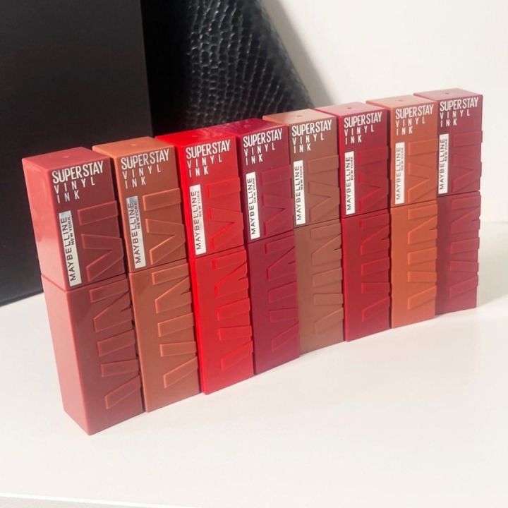 💄ลิปใหม่ Maybelline Superstay Vinyl Ink ลิปจิ้มจุ่มเนื้อไชน์ ติดทน ...