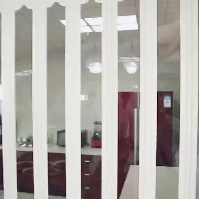 PVC Folding Sliding Door Home Kitchen Bathroom Shop Simple Door With ...