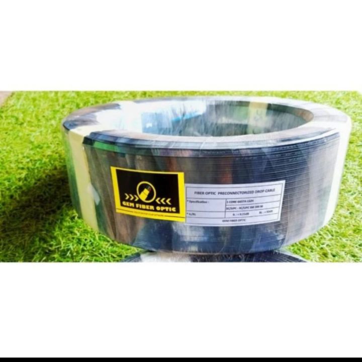 Fiber Optic Cable Dropcore 1 Core Singlemode 1 Core 3 Seling ( dengan 3 ...