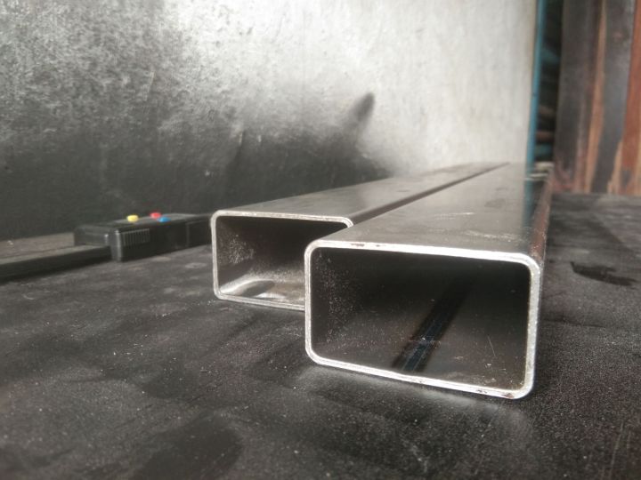 Pipa Besi Kotak Ukuran 50 mm x 30 mm Panjang 59 cm | Lazada Indonesia