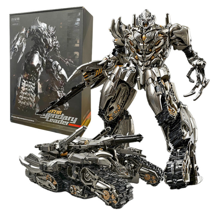28cm Transformer Robot Movie large size Partial alloy Tank Megatron ...