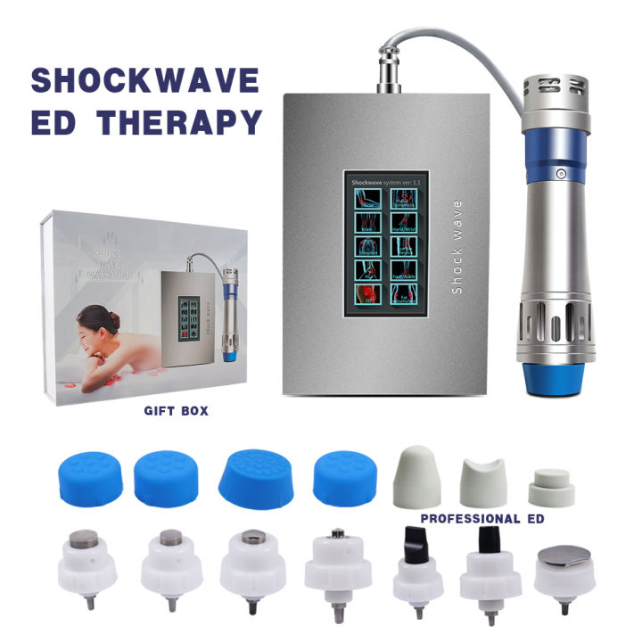 【Ready Stock】NobleQueen New ESWT Extracorporeal Shock wave Therapy Machine Therapy Pain Relif ...