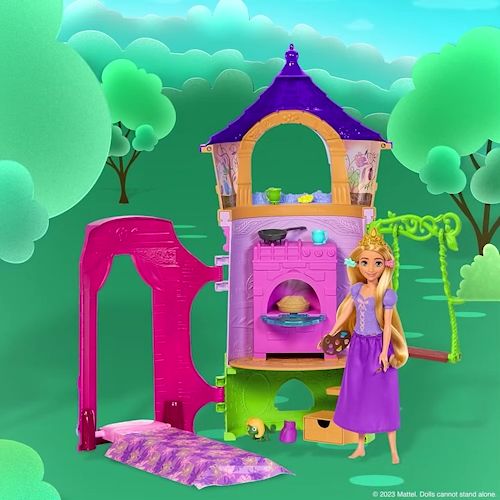Disney Princess Rapunzel's Tower Playset ดิสนีย์ ปริ้นเซส เพลย์เซตหอคอย ...