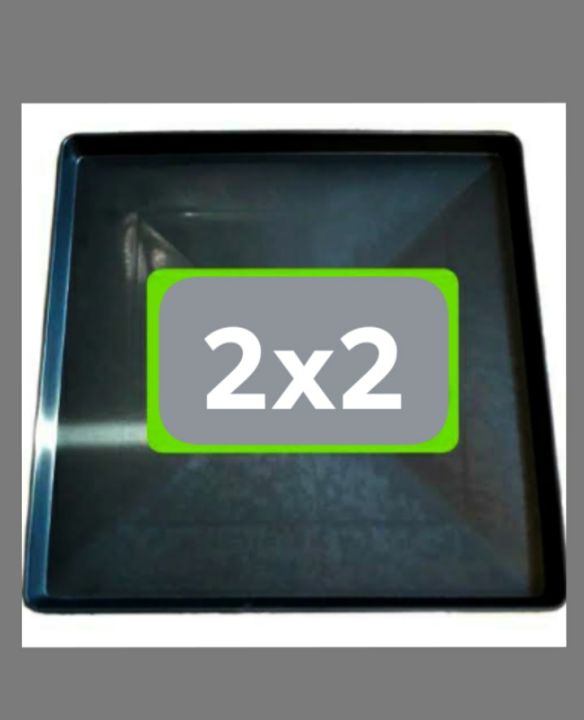 2FT.x2FT. BLACK HEAVY DUTY PLASTIC POOP TRAY | Lazada PH