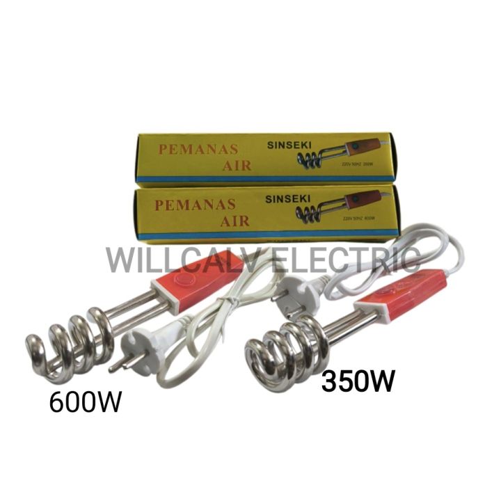 Elemen pemanas air / Elemen water heater / elemen celup air 350W 600W ...