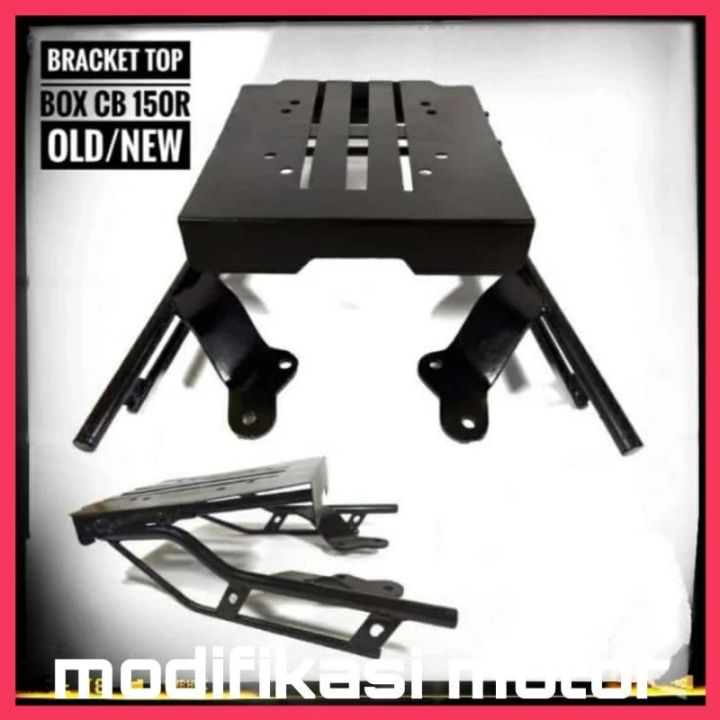 BREKET /BRACKET TOP BOX MODEL GESSER HONDA CB 150 OLD & HONDA CB 150 ...