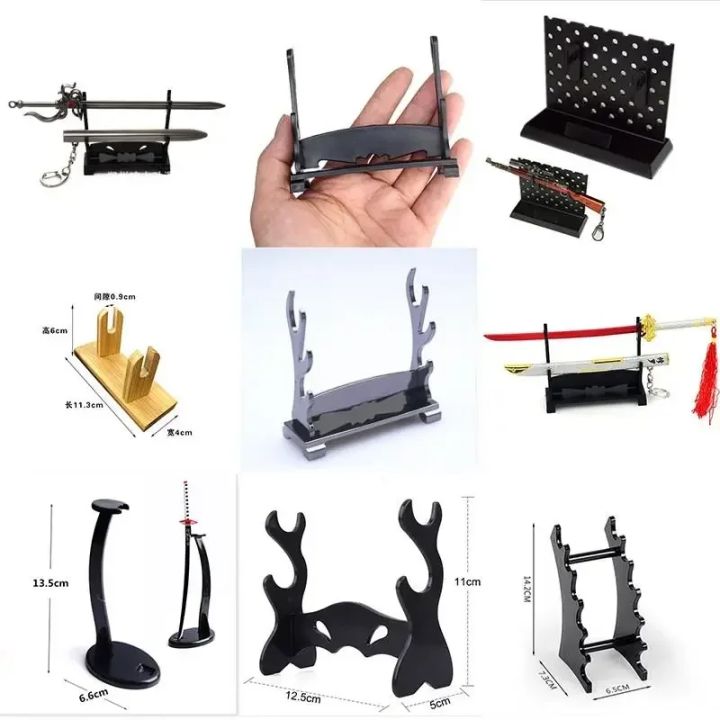 Anime Weapon Bracket DIY Displays Stand Model Gun Knife Samurai Sword ...