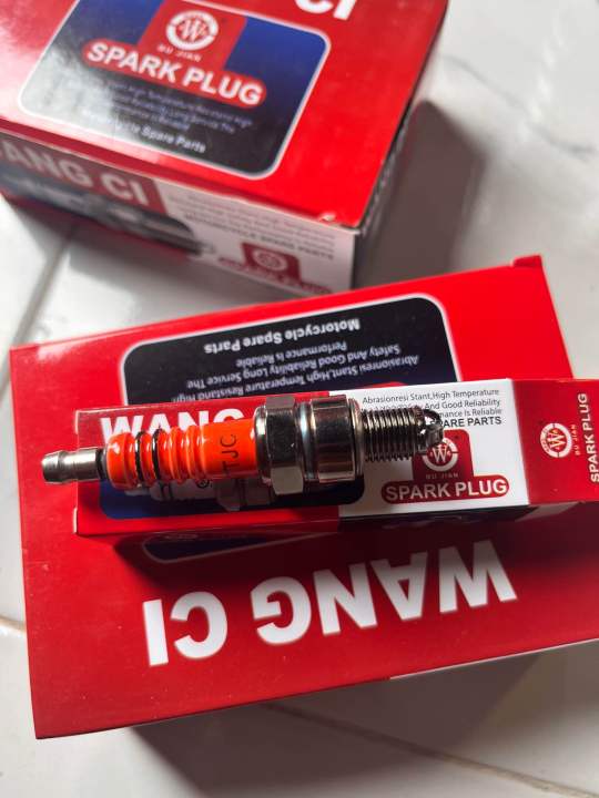 Busi Motor Racing kaki 3 C7HSA Drat Kaki 3 Drat Pendek supra/grand ...