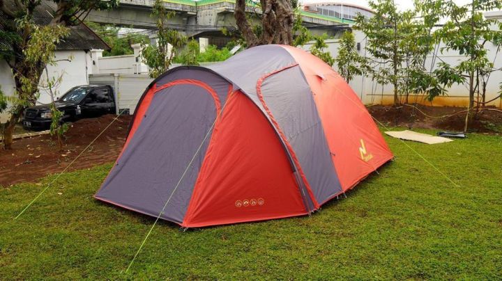 Tendaki Moluccas 6 Pro Tenda Camping Family Kapasitas 6 Orang Double ...