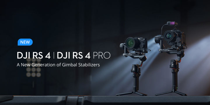 DJI RS 4 |2nd-Gen Native Vertical Shooting | Joystick Mode Switch for ...